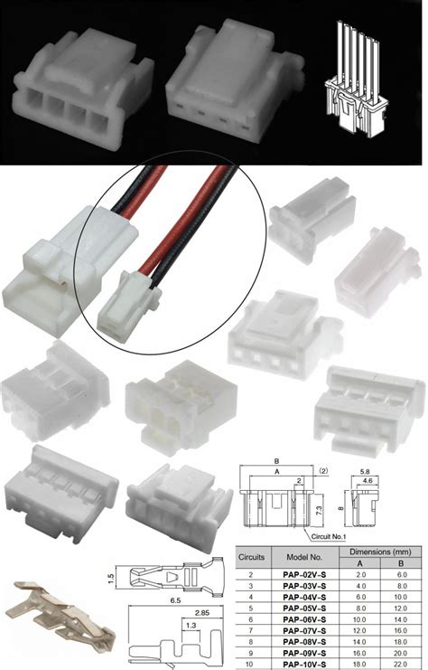 Conectores Jst Palr 2mm Macho Hembra