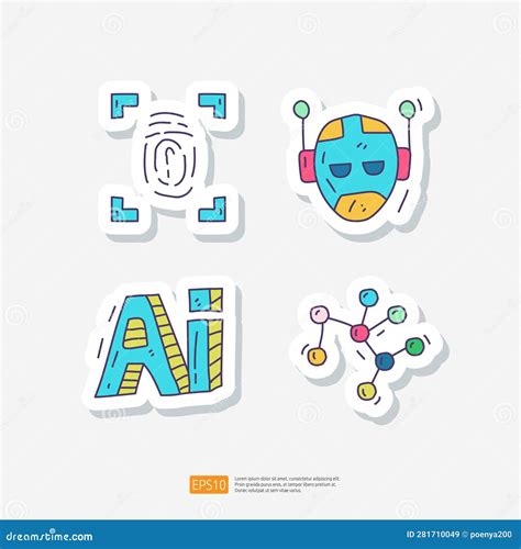Artificial Intelligence Ai Finger Print Recognition Android Robot