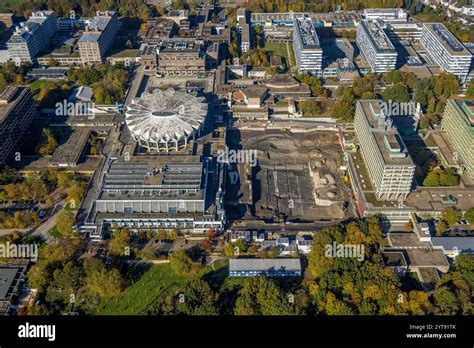 Aerial View Ruhr University Bochum Audimax Auditorium Maximum