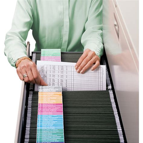 Viewables® Premium 3d Hanging Folder Tabs And Labels Kit