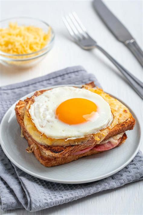 Sándwich Croque Madame Recetinas