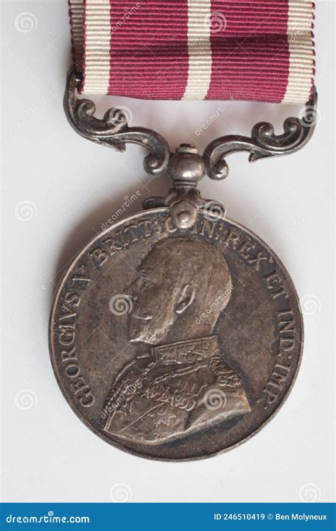 The Meritorious Service Medal A British Medal Awarded To Sergeants And