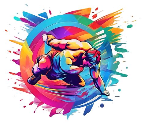 Premium Vector Wpap Art Vector Illustration