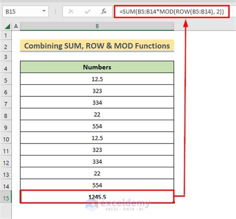 How To Sum Rows In Excel Easy Methods ExcelDemy