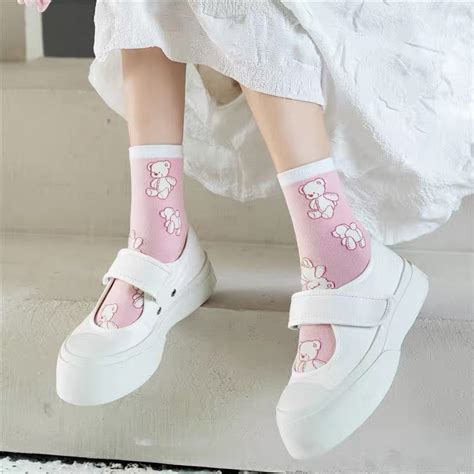 Cute Bear Socks Ivybycrafts