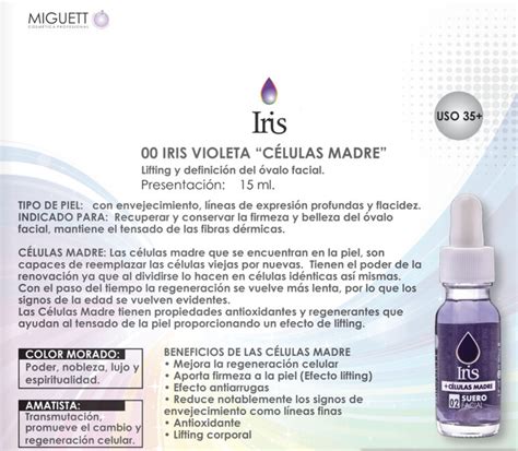 Violet Iris Stem Cells Rinnovo