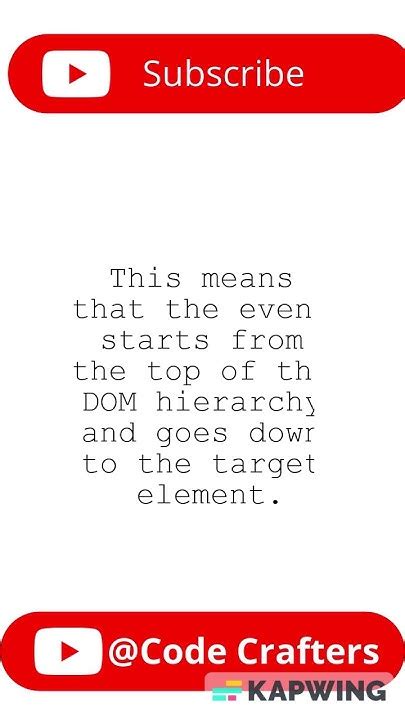 Explain The Concept Of Event Bubbling And Event Capturing Javascript
