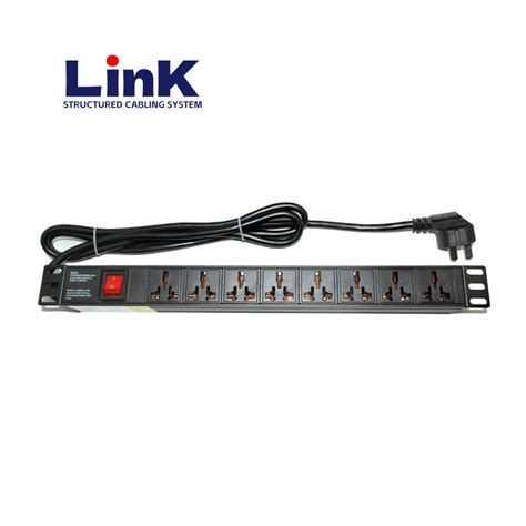 Server Rack PDU Remote Power Controller With Dual Port Ethernet