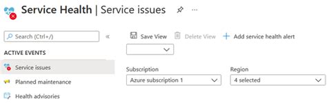 How To Get Email Alerts On Planned Maintenance Events For Azure Services