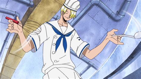 Sanji El Cocinero ¡demostrando Su Valor En El Comedor De La Marina