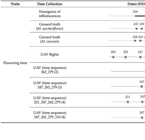 Timing Of Data Collection In The Field Ground Truthing In The Trials Download Scientific