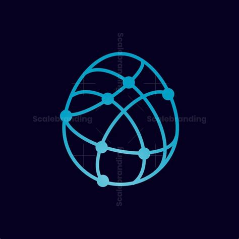 Egg Network Logo Mesh Networking Software Development Online Networking