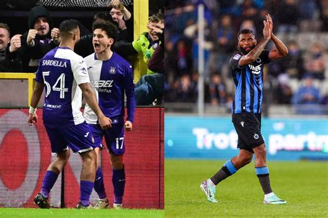 Anderlecht Ne Fait Quune Bouchée Du Cercle De Bruges 0 4 Rtbf