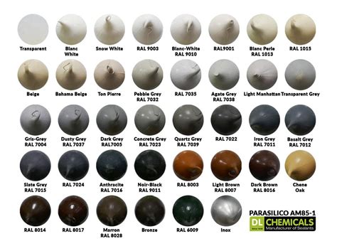 Silicone Caulk Color Chart Sikaflex Pro Colour Chart