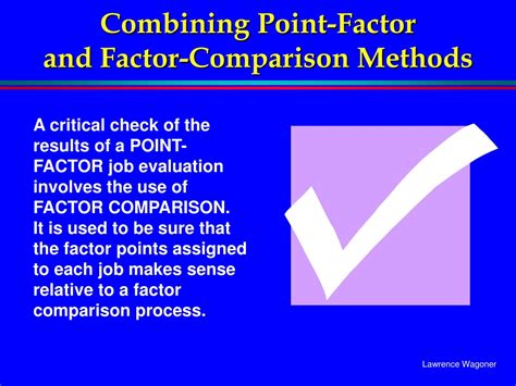 Ppt Job Evaluation Two Point Factor Methods Powerpoint Presentation