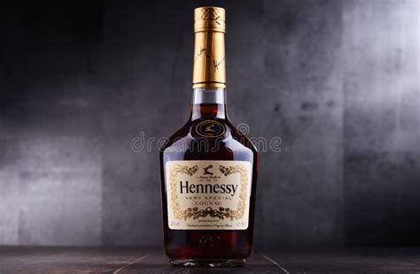 Bottle Of Hennessy A Brand Cognac From Cognac France Editorial Stock
