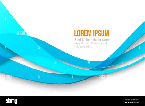 Vector Abstract Curved Lines Background Template Brochure Design Stock Vector Image And Art Alamy
