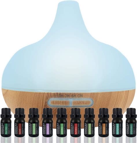 Amazon Aromatherapy Diffuser Essential Oil Set Ultrasonic Diffuser Top 10 Essential