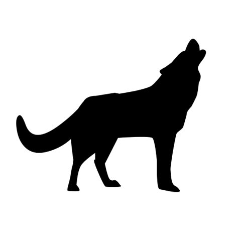 Coyote Howling Drawing Free Download On Clipartmag