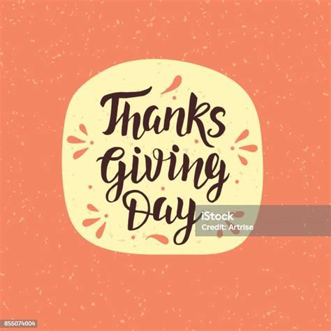 인사말 카드 초대장 포스터 배너 스티커 태그 파티 또는 판매 전단지 및 라벨에 대 한 추수 감사절 레터링 11월에 대한 스톡 벡터 아트 및 기타 이미지 Istock