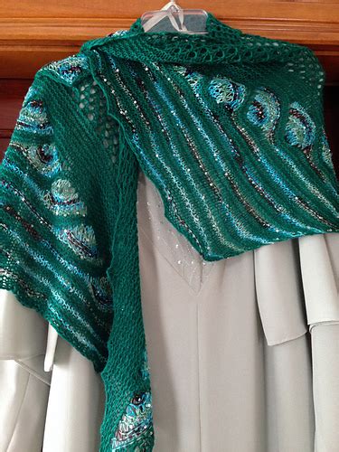 Ravelry Peacock Shawl Pattern By Iris Schreier