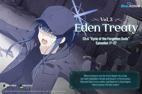 Nexon Blue Archive Main Story Vol 3 Eden Treaty Chapter 4 Kyrie Of