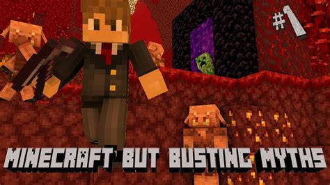 Minecraft But Busting Myths Epic Minecraft Gaming