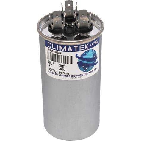 Jr Aftermarket Replacement For Diversitech Round Dual Run Capacitor Uf Mfd