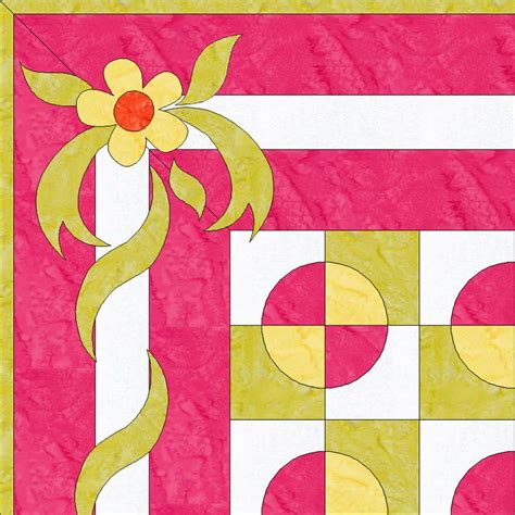 Ribbon Border Quilt Pattern Pattern Inspiration Daily