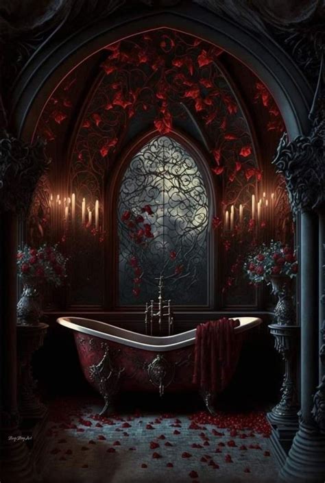 Pin By Karen Gillespie On Dark Art Gothic House Dark Home Decor
