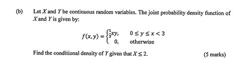Solved Need Written Working On Paperto Find Conditional