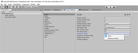 Oculus And Microsoft Spatializer Missing And Manual States The Opposite