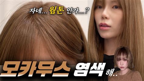 트렌드컬러 모카무스 염색🤎 잘 어울리는 사람 Vs 안어울리는 사람 특징 Youtube