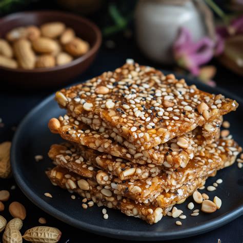 How To Make Mungfali Aur Til Ki Chikki Peanut And Sesame Brittle