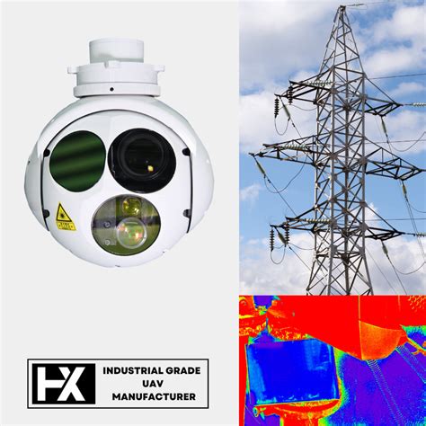 Targeting Function 25kg Drone Thermal Cameras 640x512 Vtol Uav Camera