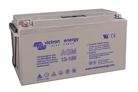 Victron Agm Accu Deep Cycle 12v 165ah Boot And Camper Accu