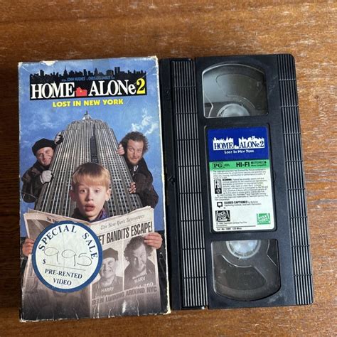 Home Alone 2 Lost In New York Vhs 1993 Joe Pesci Macaulay Culkin £5