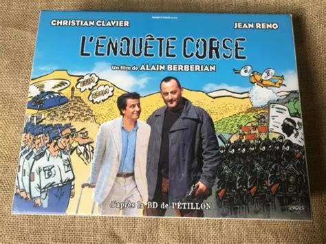 Bd Dvd Cd PÉtillon 2004 Lenquête Corse Coffret Dvd Film Album Bd B O