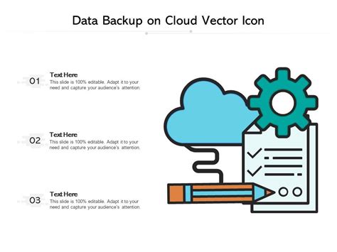 Data Backup On Cloud Vector Icon Ppt PowerPoint Presentation Summary Graphic Images PDF