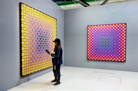 Oeuvre De Victor Vasarely By Affiche