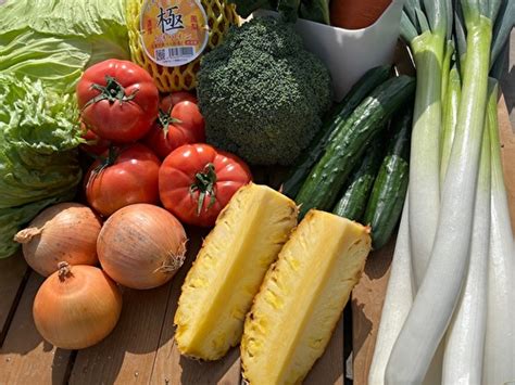 タダヤサイ 【完熟パイン付き】野菜12品セット（本州・四国地方の方）※送料込み※