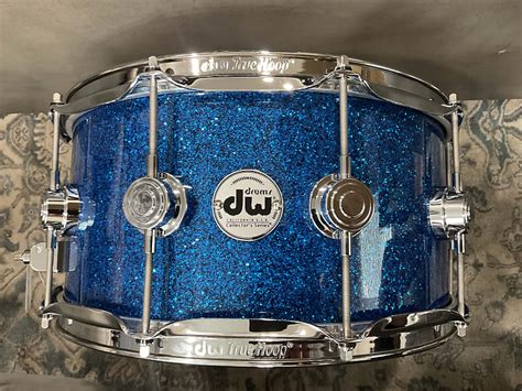 Dw Collectors Series Blue Glass Pure Oak Shell Reverb