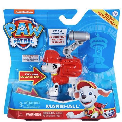 Pat Patrouille Marcus Avec Son Et Sac A Dos Paw Patrol 20126394