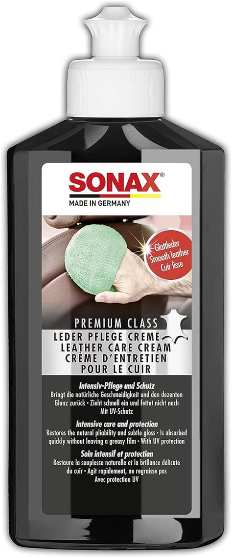SONAX PREMIUM CLASS LederPflegeCreme 250 ml intensive Pflege für