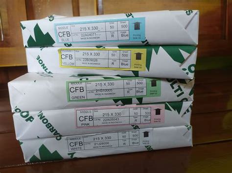 Kertas Ncr Putih Middle