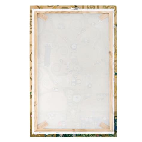 Stampa Su Tela Gustav Klimt L Albero Della Vita In Formato Verticale