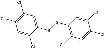 双 2 4 5 三氯苯基 二硫 Bis 2 4 5 trichlorphenyl Disulfide 3808 87 5 参数分子结构式