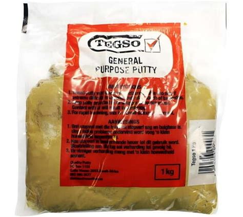 Tegso Elc0701 Exterior Interior Putty Crack Filler 1 Kg Makro