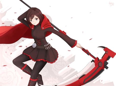 Ruby R Rwby Ruby Rose