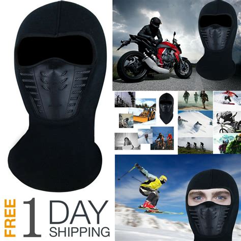 Cold Weather Windproof Thermal Fleece Neck Warm Balaclava Waterproof